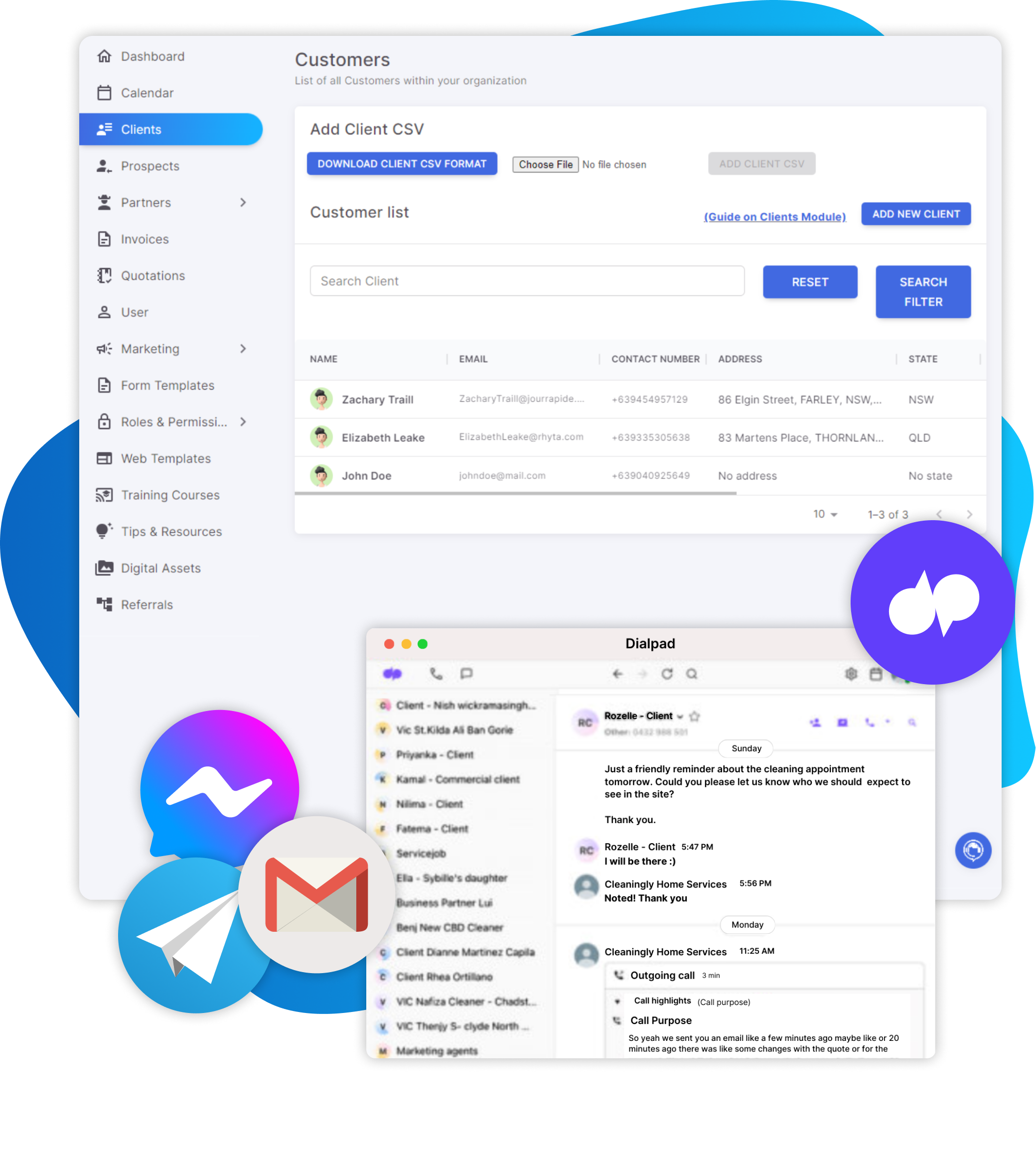 Realboss AI-Powered Business Software & Website Builder Solution.